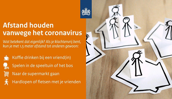 Afstand houden vanwege het coronavirus: wat mag dan nog? - Vaassen Actief
